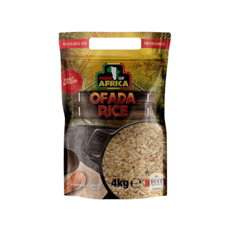 Pride of Africa Ofada Rice 4kg – Afro/Caribbean/intercontinental ...